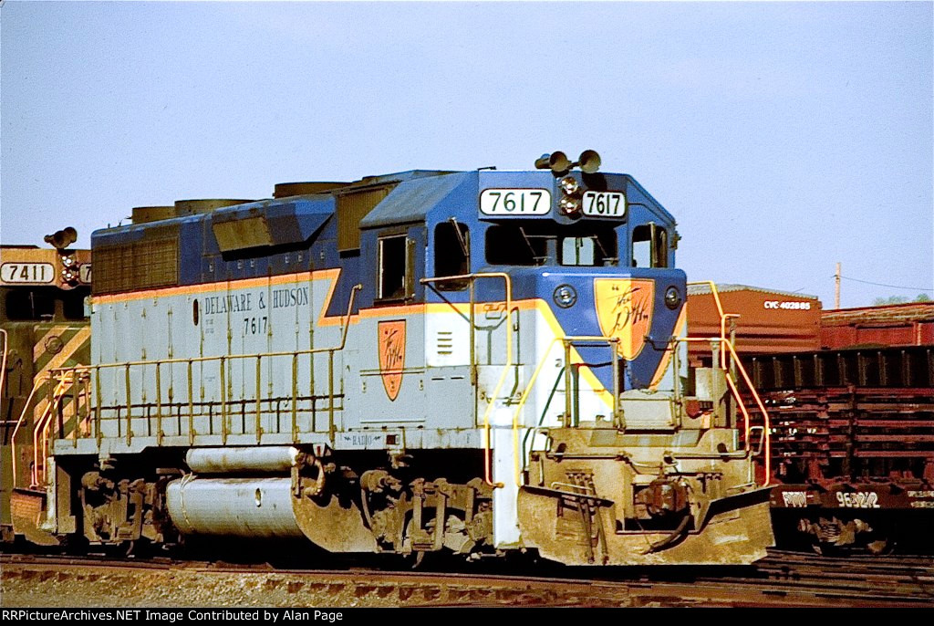 D&H GP39-2 7617